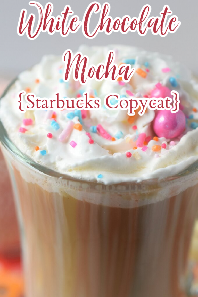 White Chocolate Mocha – Snacks and Sips