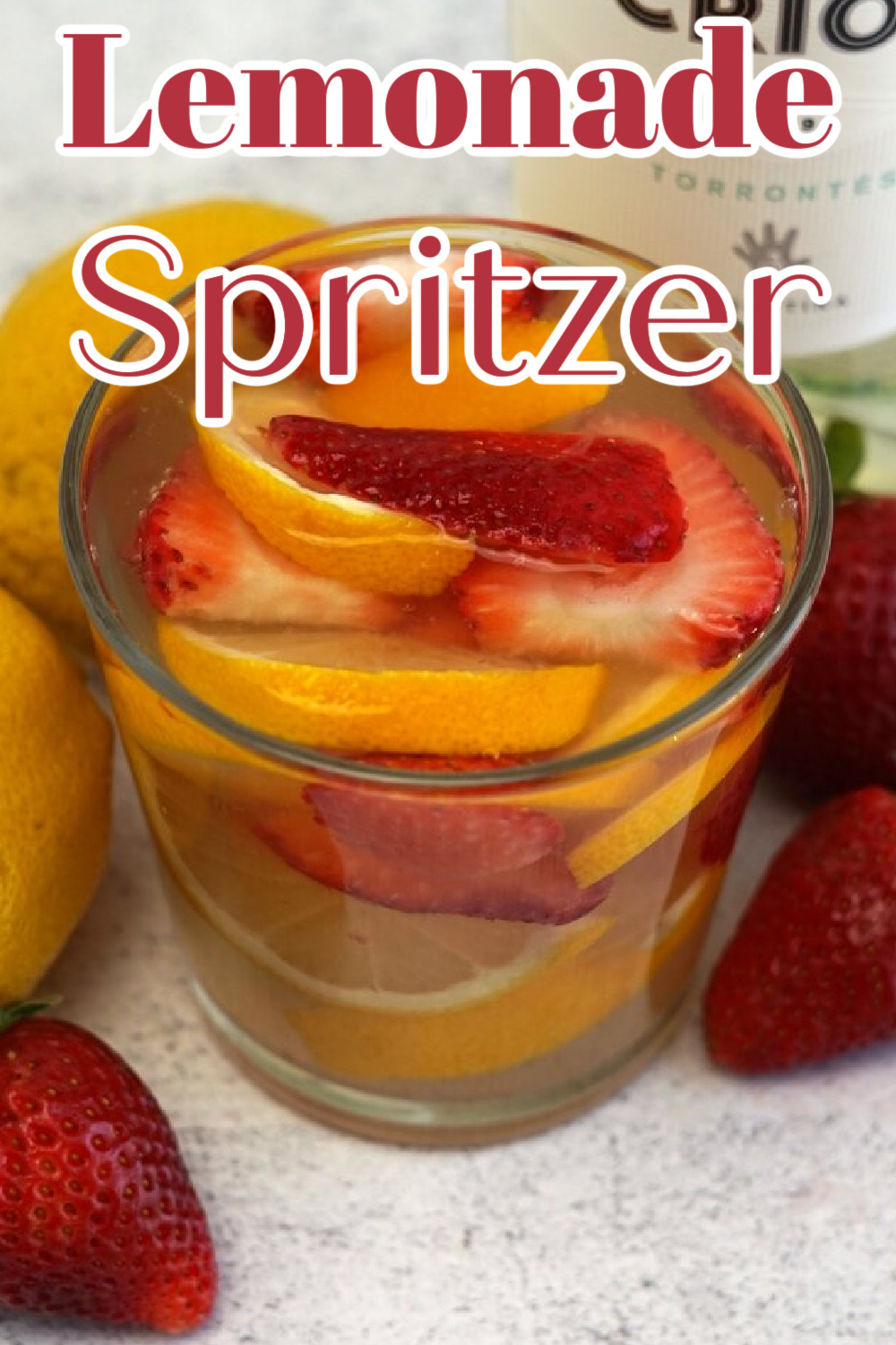 Lemonade Spritzer – Snacks and Sips