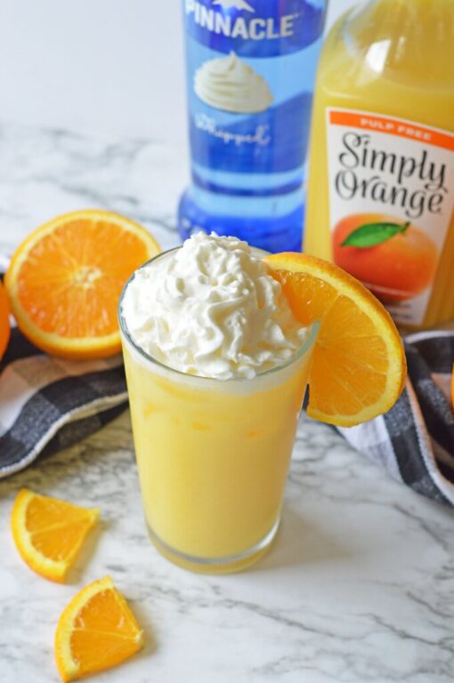 Orange Creamsicle Cocktail – Snacks and Sips